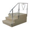 Mobile Home Steps: Fiberglass, Metal, Wood, & Concrete Mobile Home Stairs