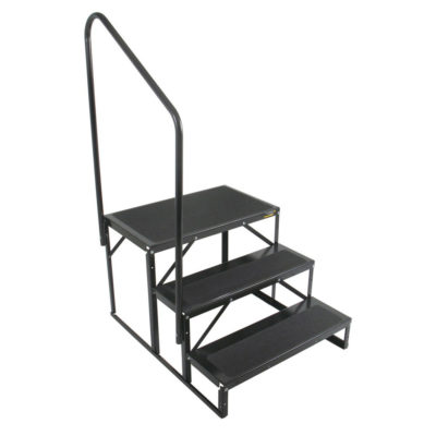 Mobile Home Steps: Fiberglass, Metal, Wood, & Concrete Mobile Home Stairs