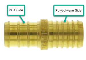 REPAIRING A GRAY PLASTIC POLYBUTYLENE (PB) WATERLINE. - Mobile Home Repair